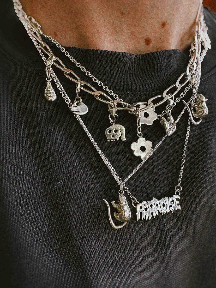 Rat Necklace in Sterling Silver – Handmade Jewellery – Rat Betty