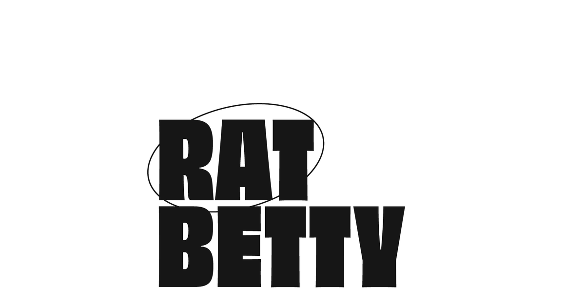 Rat Betty - Handmade, Unique Sterling Silver and Gold Jewellery