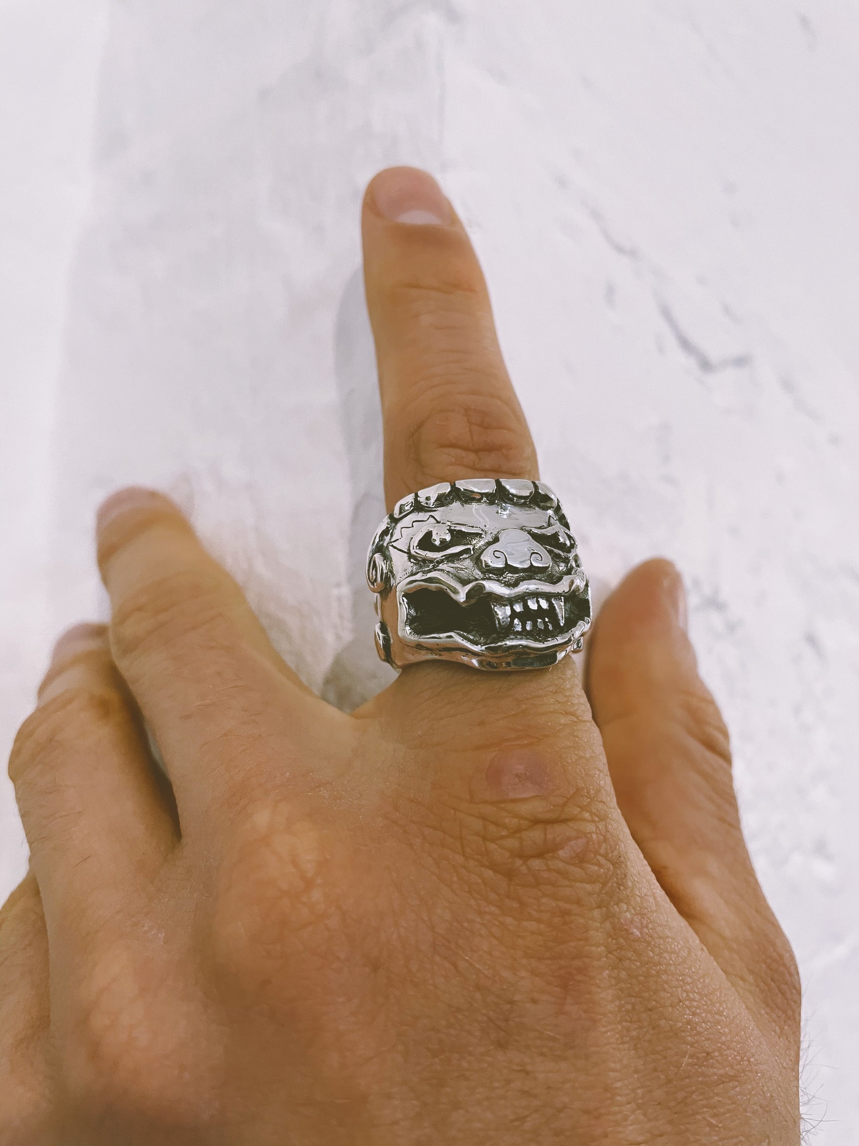 Monster Ring in Sterling Silver – Chunky Jewellery – Rat Betty