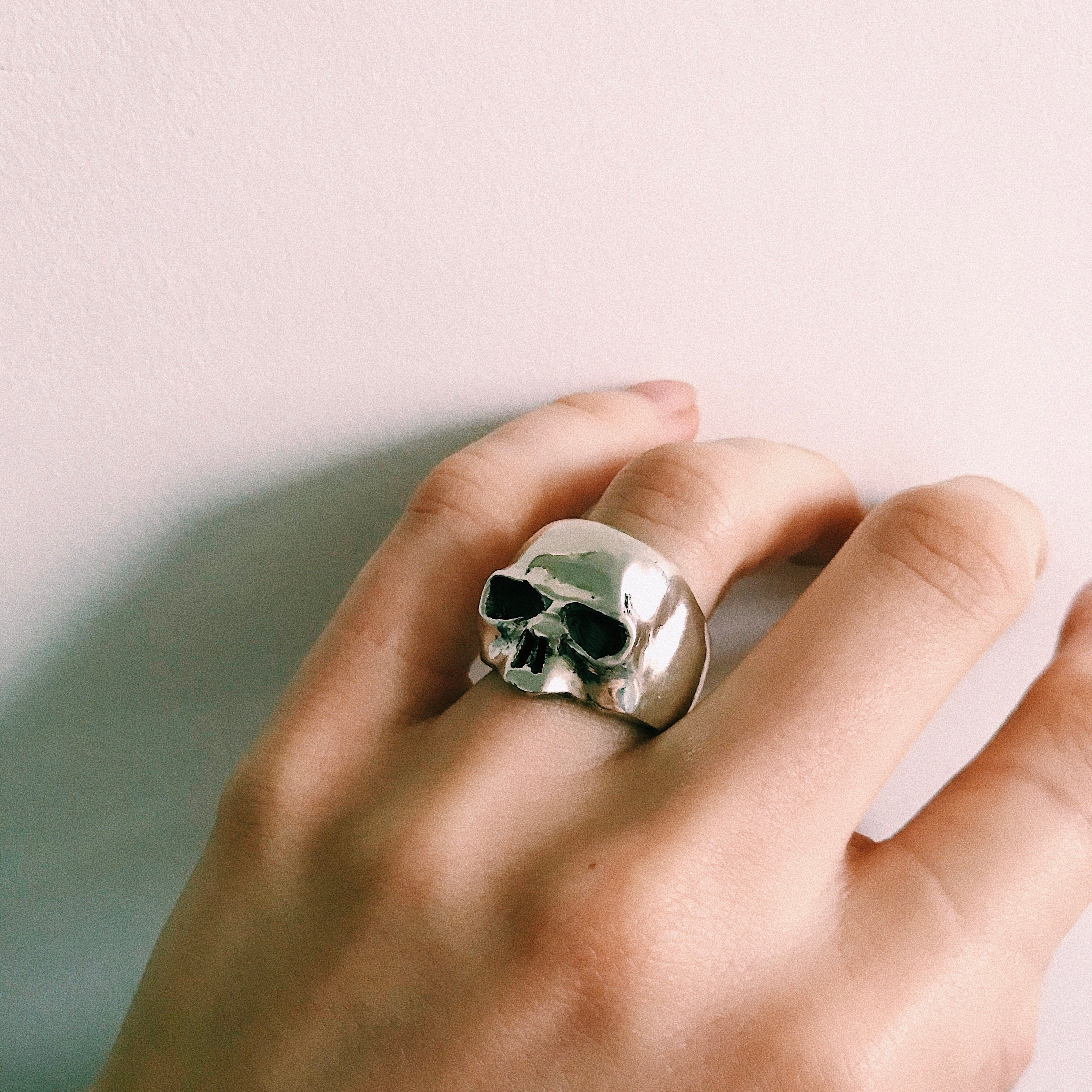 Goodbye Geezer Skull Ring – Rat Betty